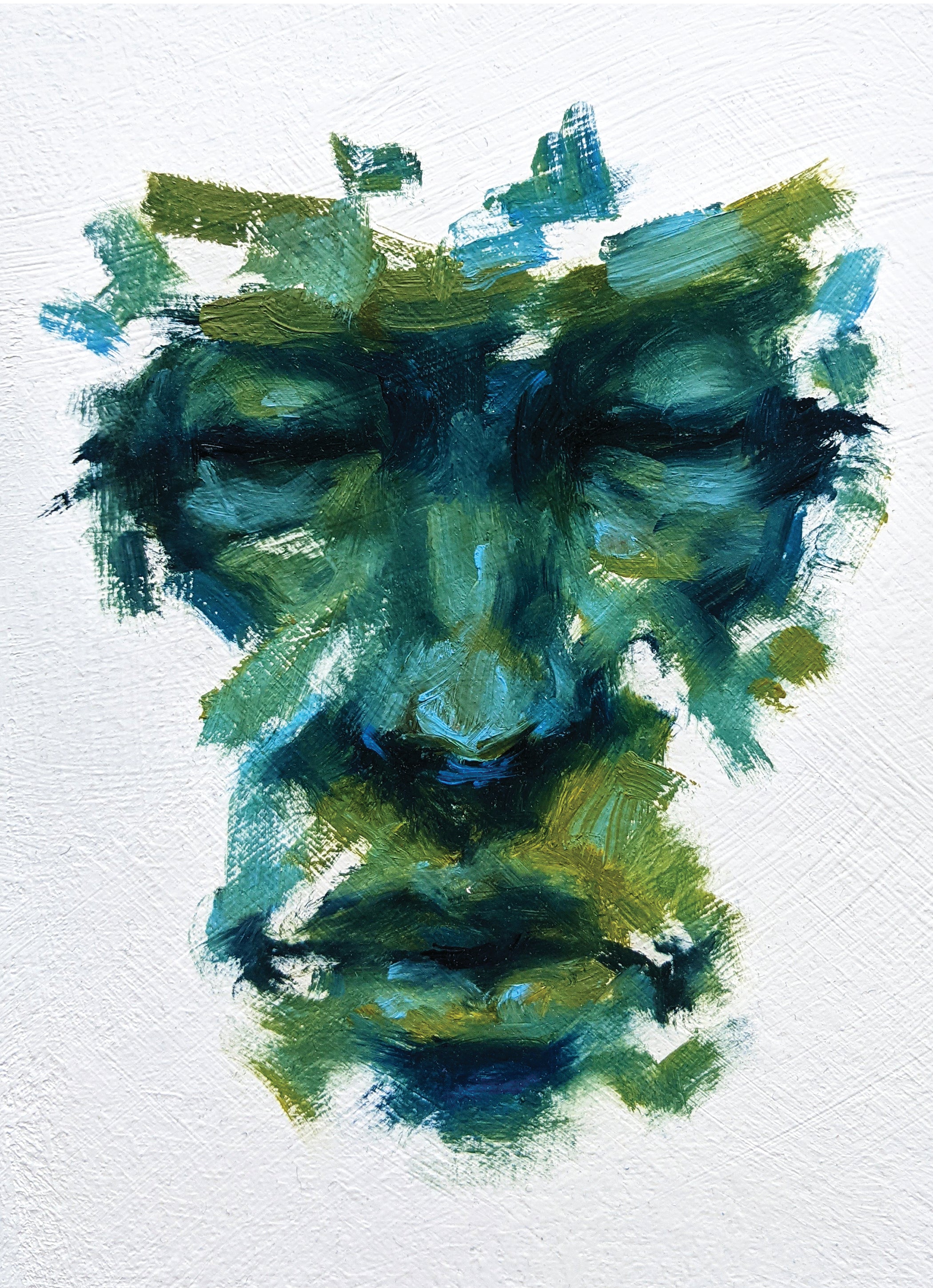 Finding Faces Series #13 | PostCard – Ezra Larsen